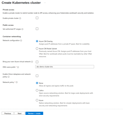 Step-by-Step Guide to Creating an Azure AKS Cluster - Inspiring Lab